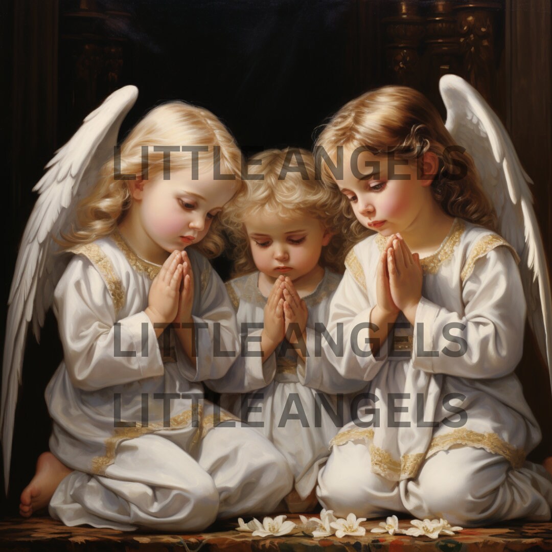 12 Baby Angel PNG Child Angel Realistic Angel Lover Wall Art Little ...