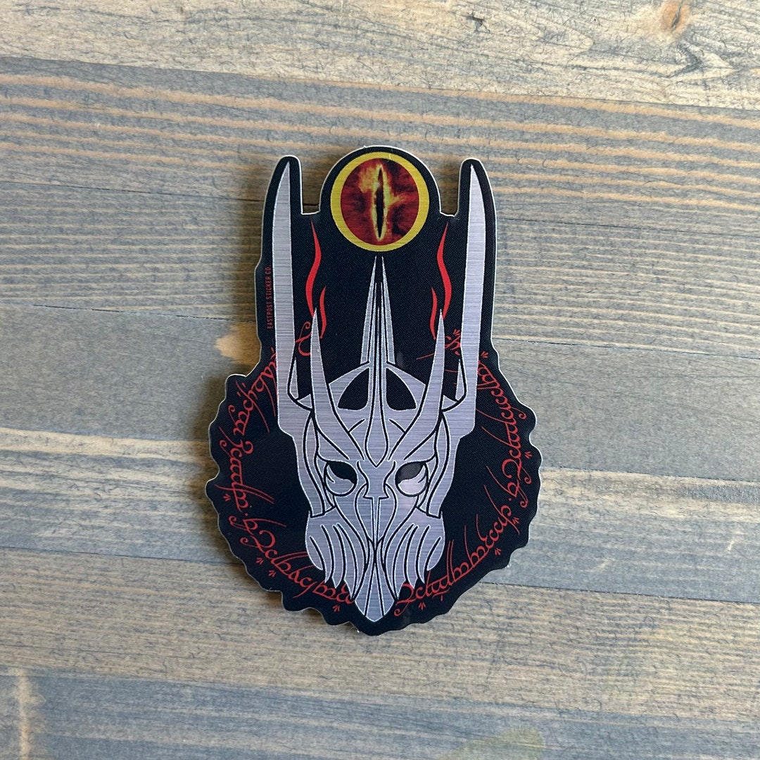 LOTR Sauron the One Ring Sticker - Etsy
