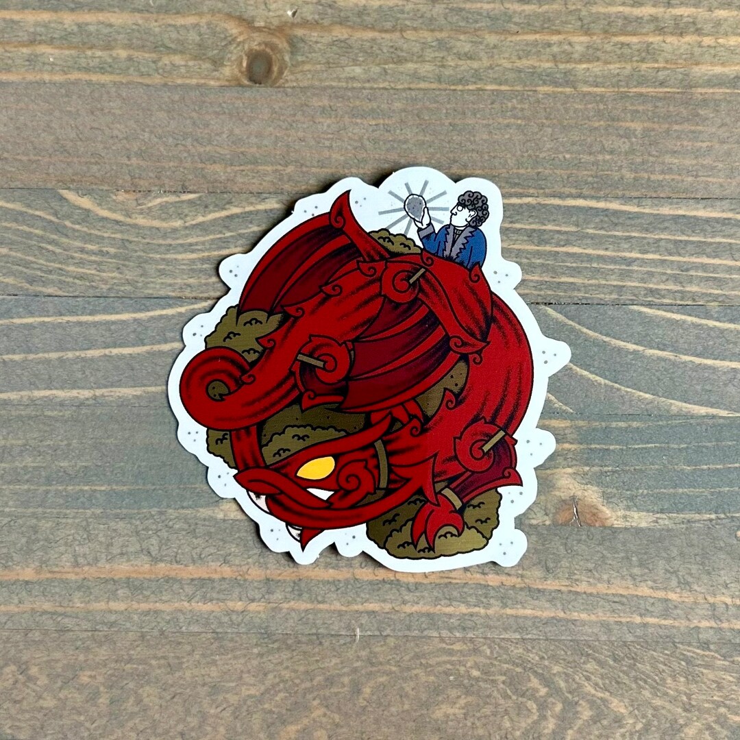 The Hobbit Smaug Arkenstone Sticker - Etsy