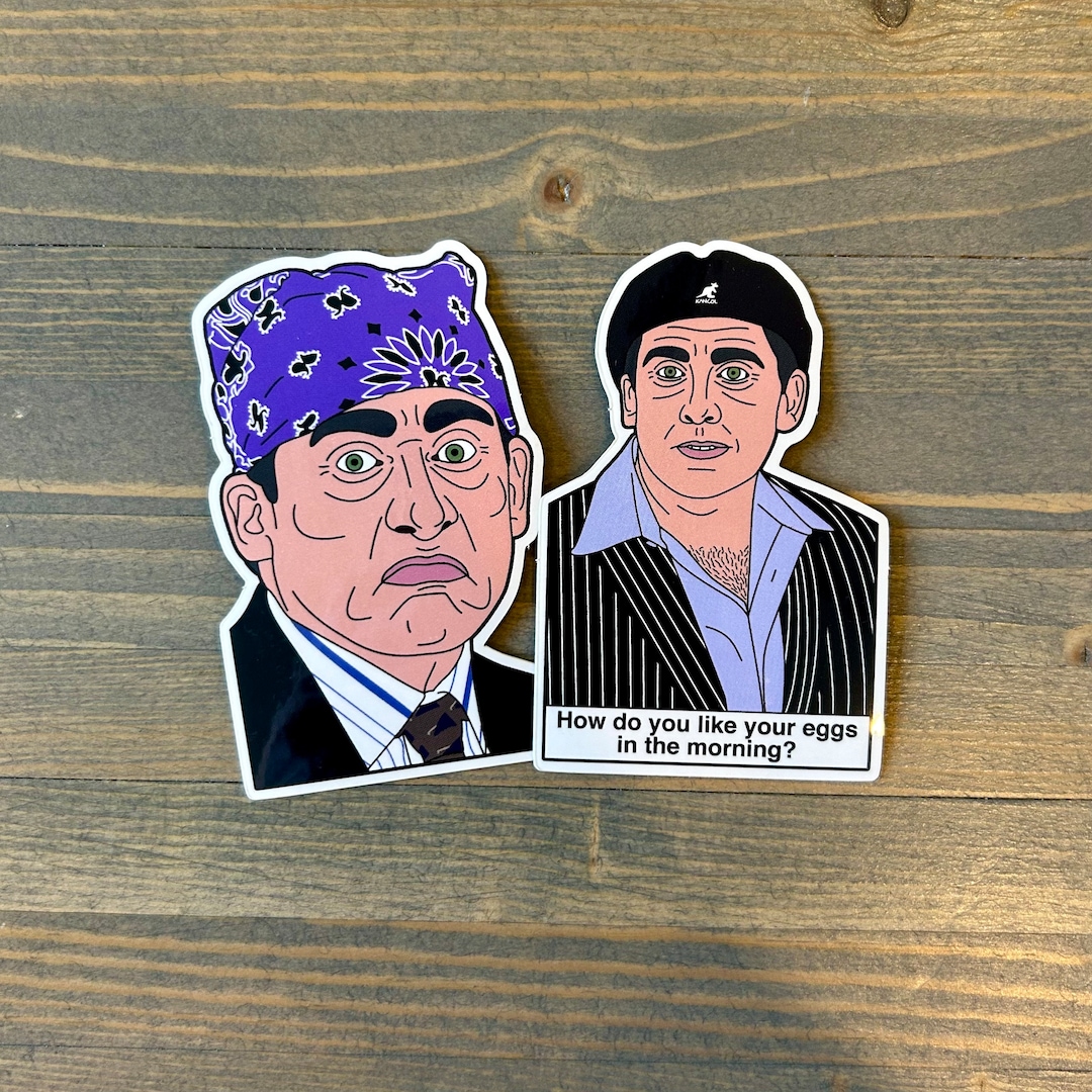 The Office Michael Scott Stickers - Etsy