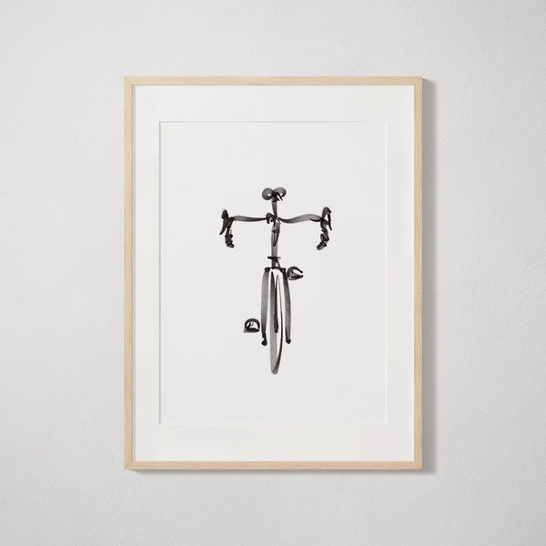 Abstract Bicycle Art - Etsy