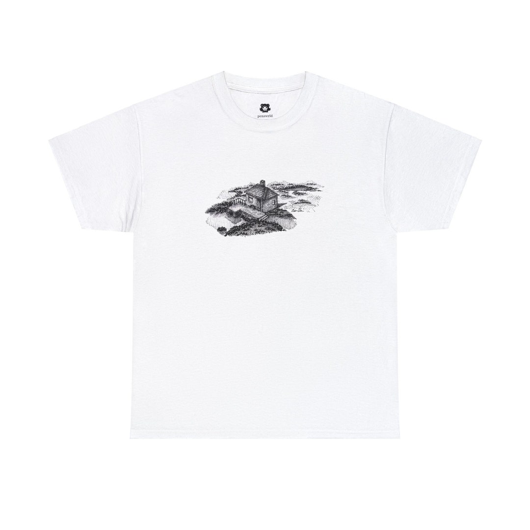 Howls Cottage Shirt | Unisex Heavy Cotton Tee, Howls Moving Castle ...