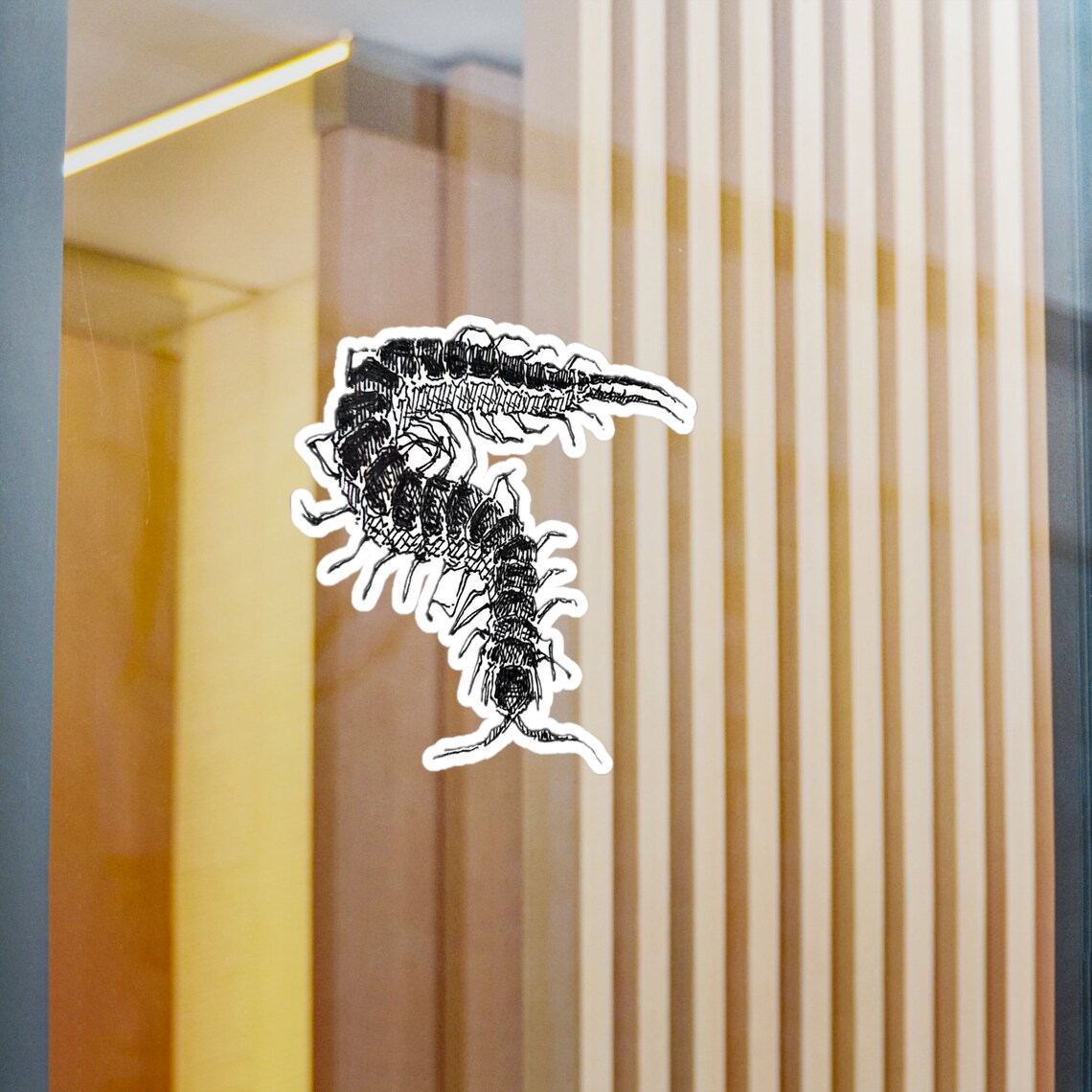 The Centipede Sticker Bug Art by Penswrld, Scientific Illustration ...