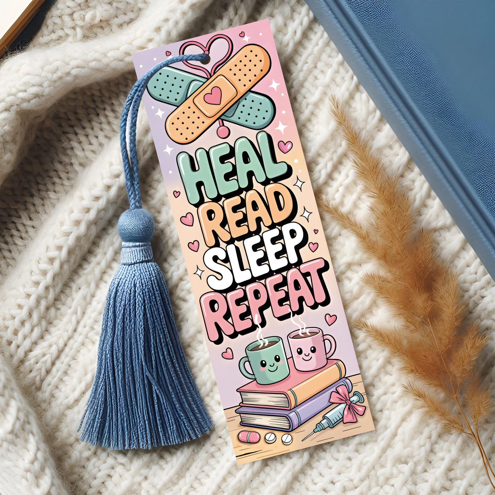 Nurse Bookmark Bundle, Nurse Life Bookmark Sublimation PNG, Nurse ...