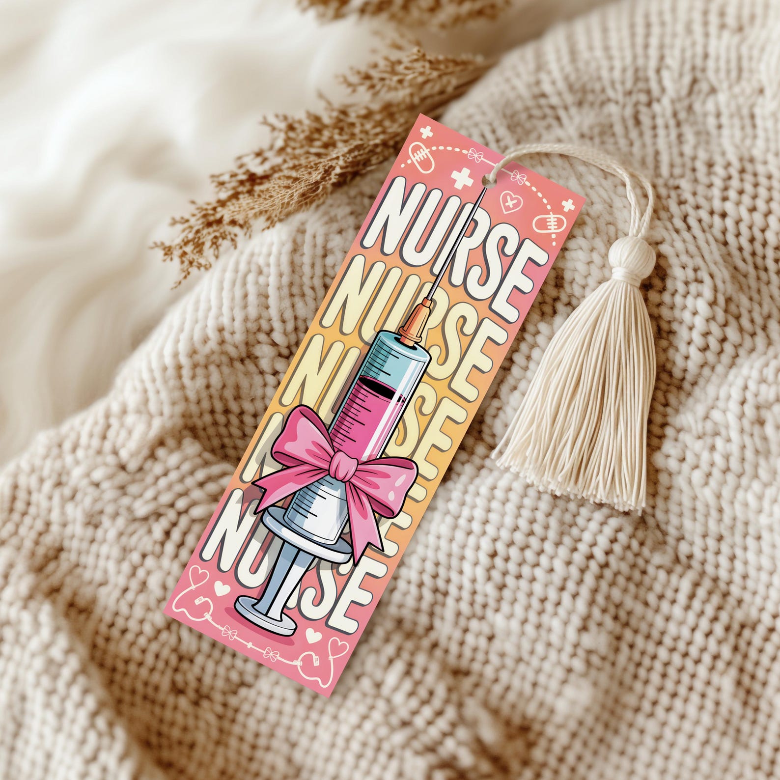 Nurse Bookmark Bundle, Nurse Life Bookmark Sublimation PNG, Nurse ...