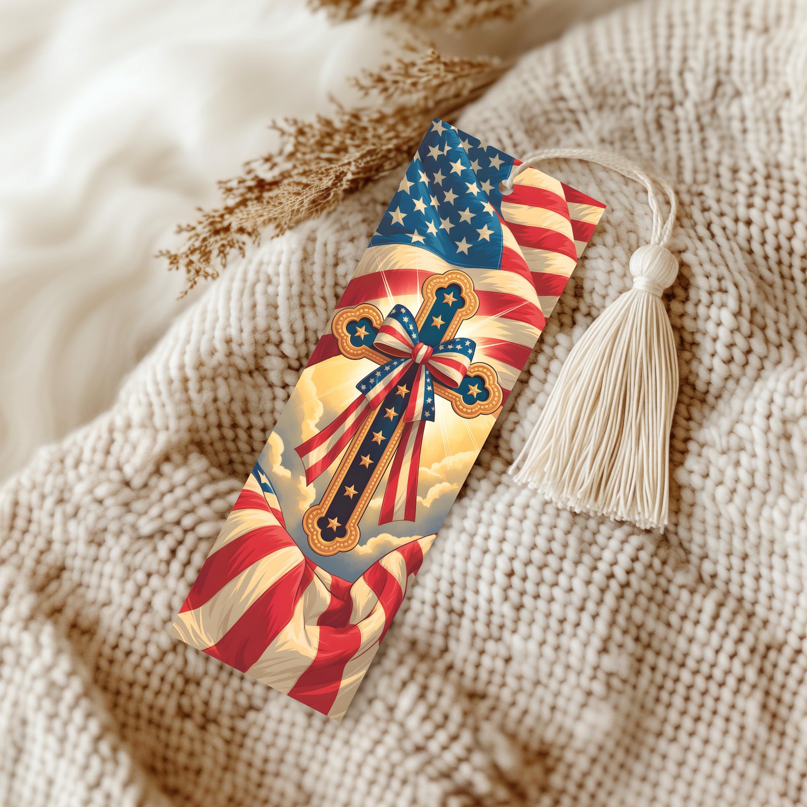 American Printable Bookmark, Patriotic Bookmark Sublimation PNG, 4th of ...