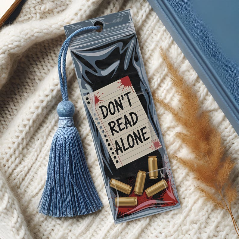 10 TRUE CRIME Bookmark Designs, Mystery Thriller Bookmark Sublimation ...