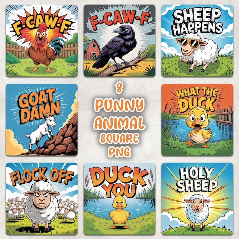 Animal Magnet Keychain - Etsy UK