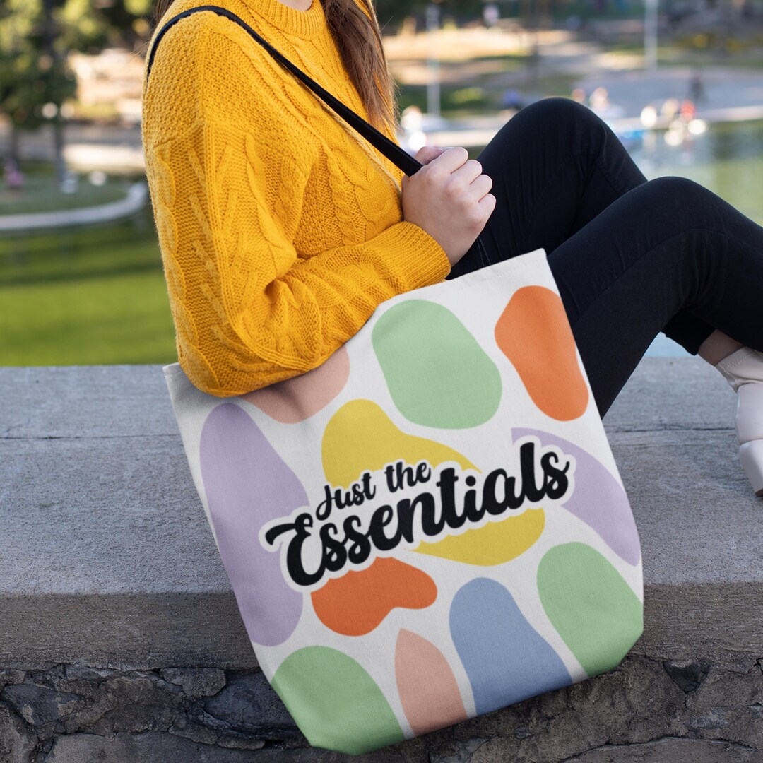 Everyday Carrying Bag - Just the Essentials Tote Bag - Abstract Womens ...