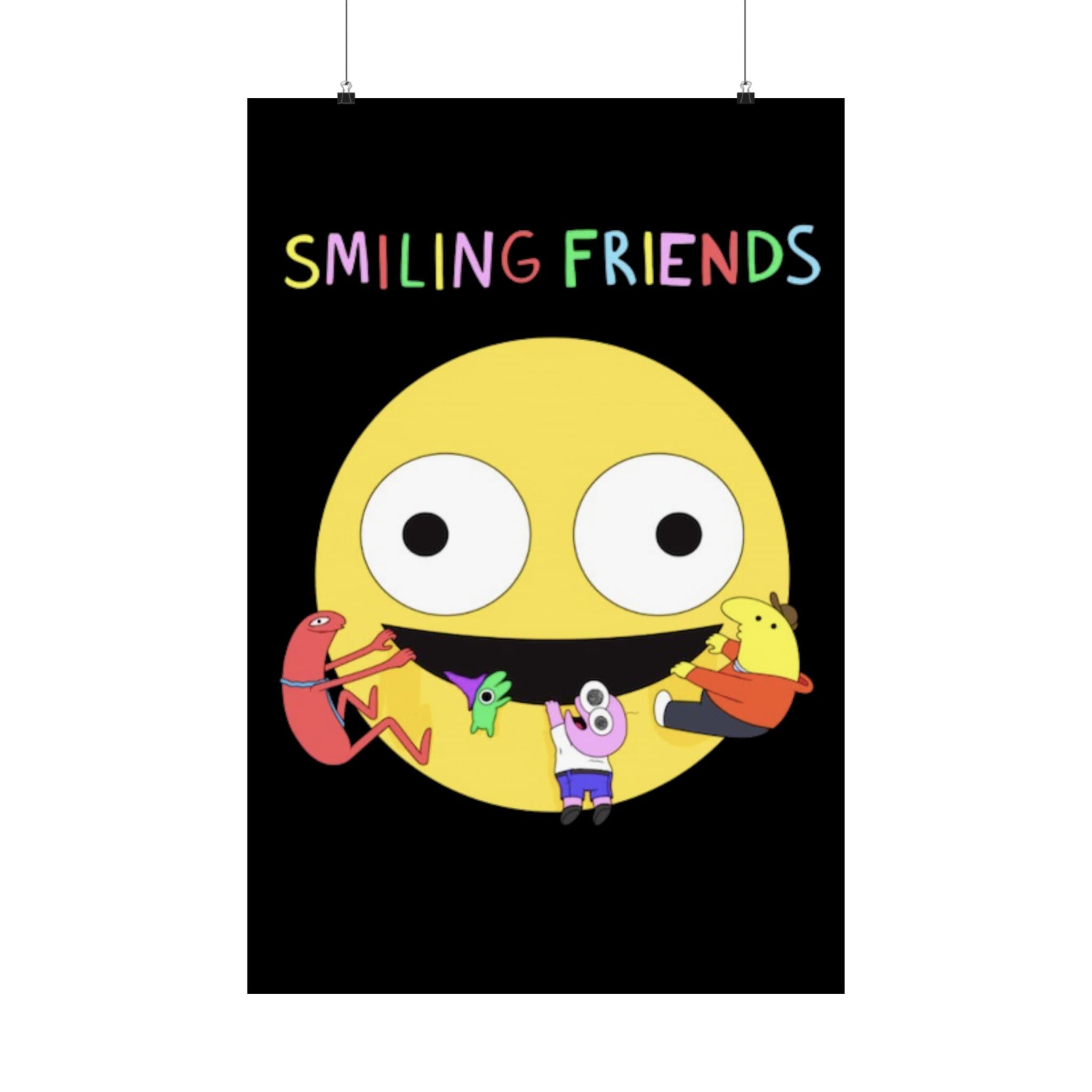 Smiling Friends Matte Vertical Posters Smiling Friends Poster Funny ...