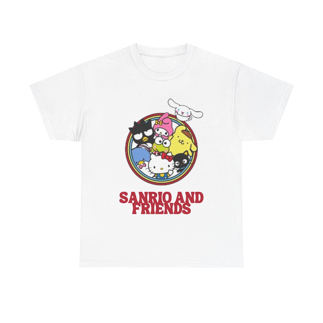Sanrio Friends T-shirt Hello Kitty Sanrio - Etsy