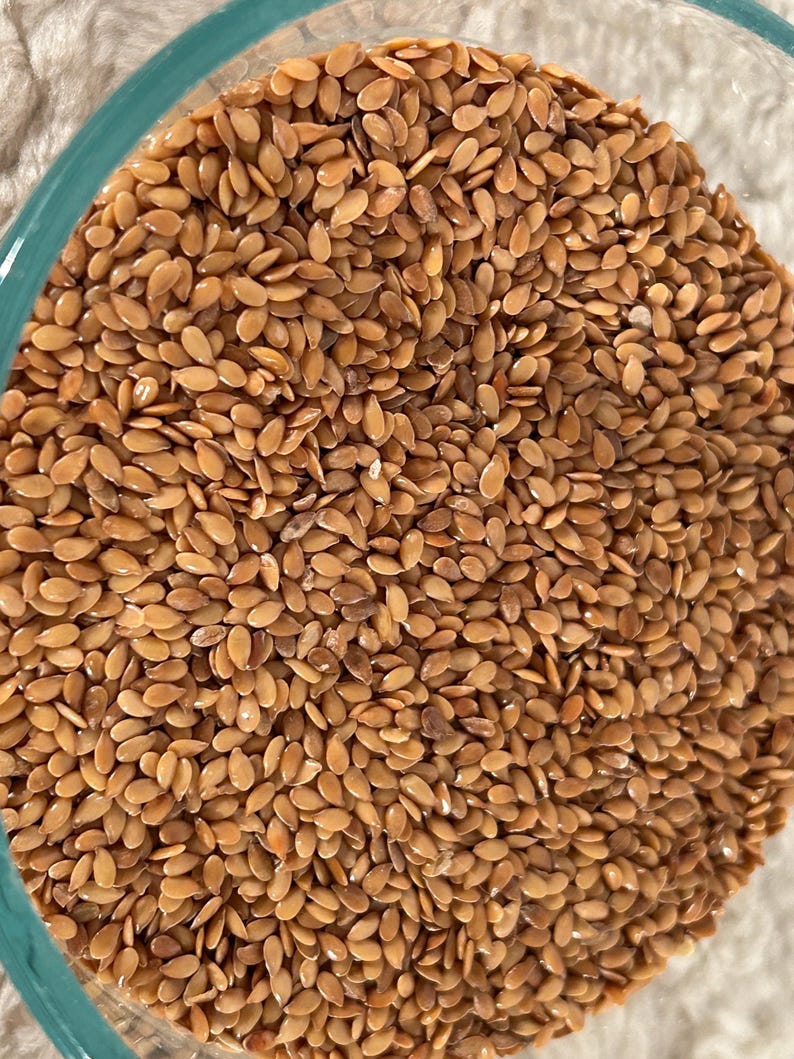 50 Lb. Whole Golden Flax Seed, for Human Consumption - Etsy