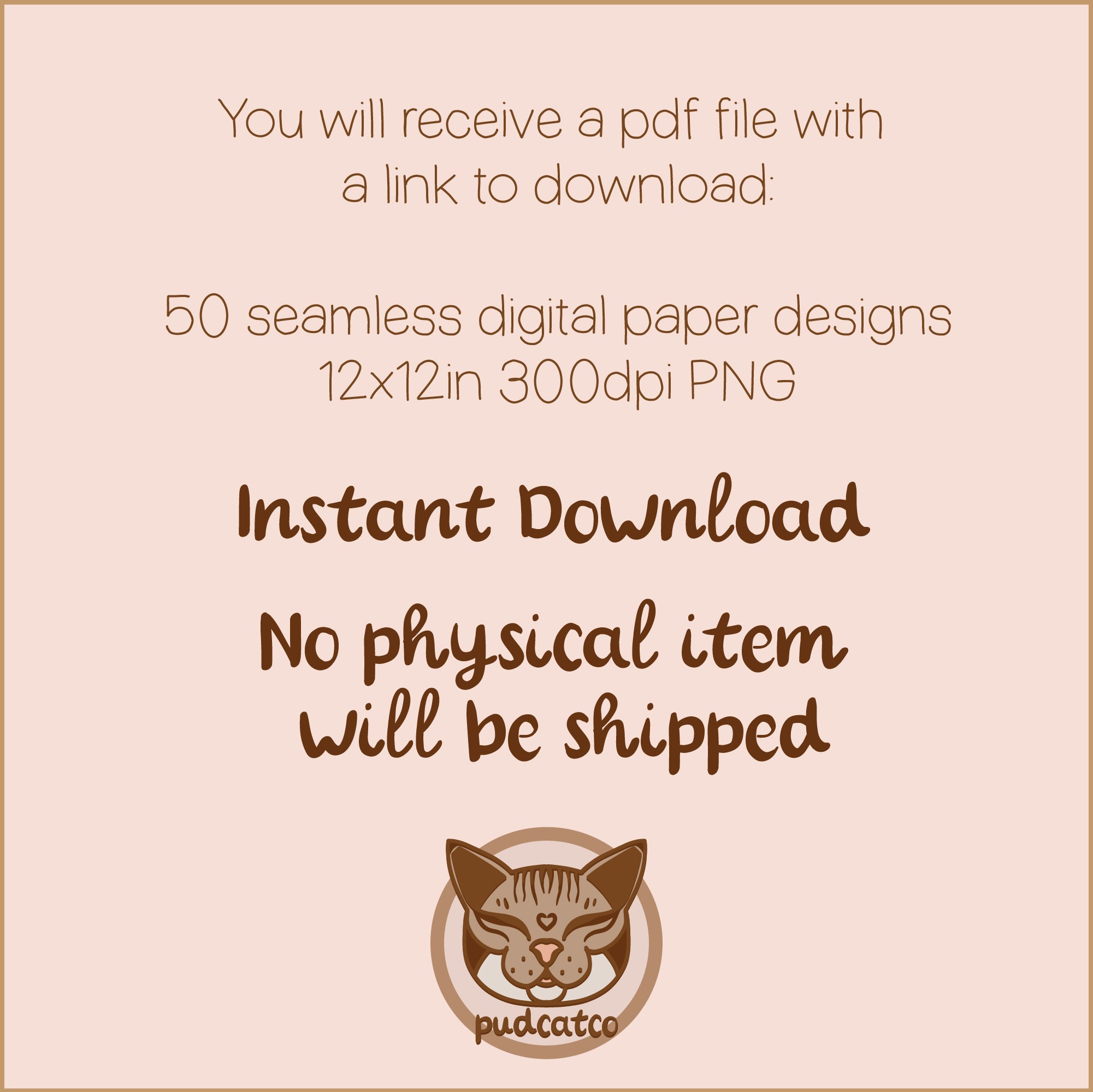 50 Seamless Digital Papers, Simple Printable Black and White Repeating ...