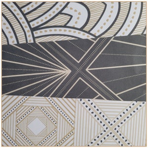 Geometric Neutral Seamless Digital Paper, Geometric Patterns, Elegant ...