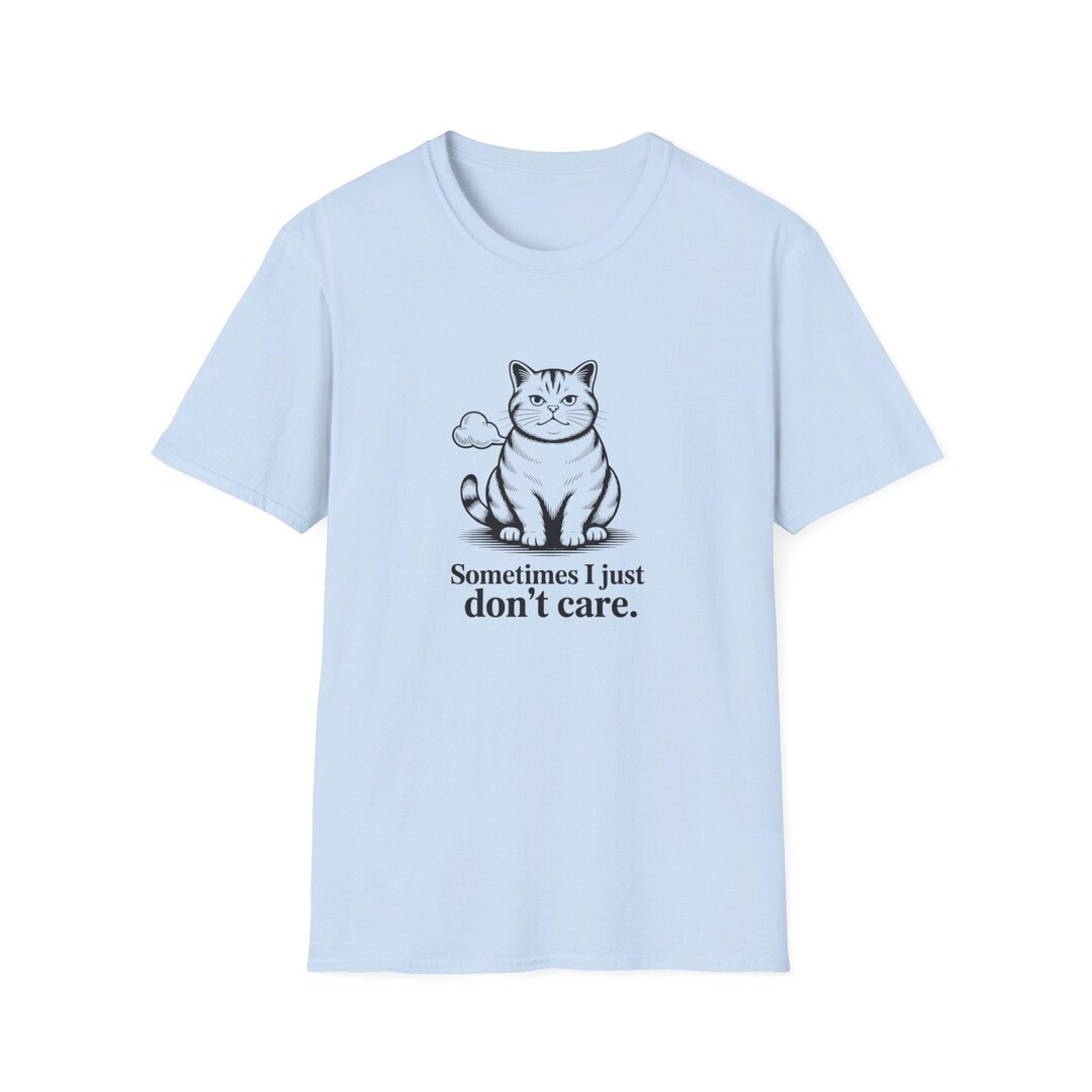 Grumpy Cat Illustration T-shirt - Etsy
