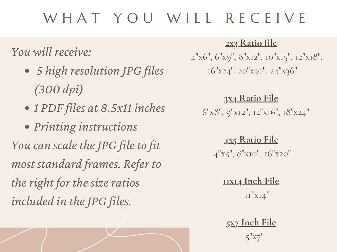 You Are Enough Printable Positive Affirmation Poster Modern Home Decor ...