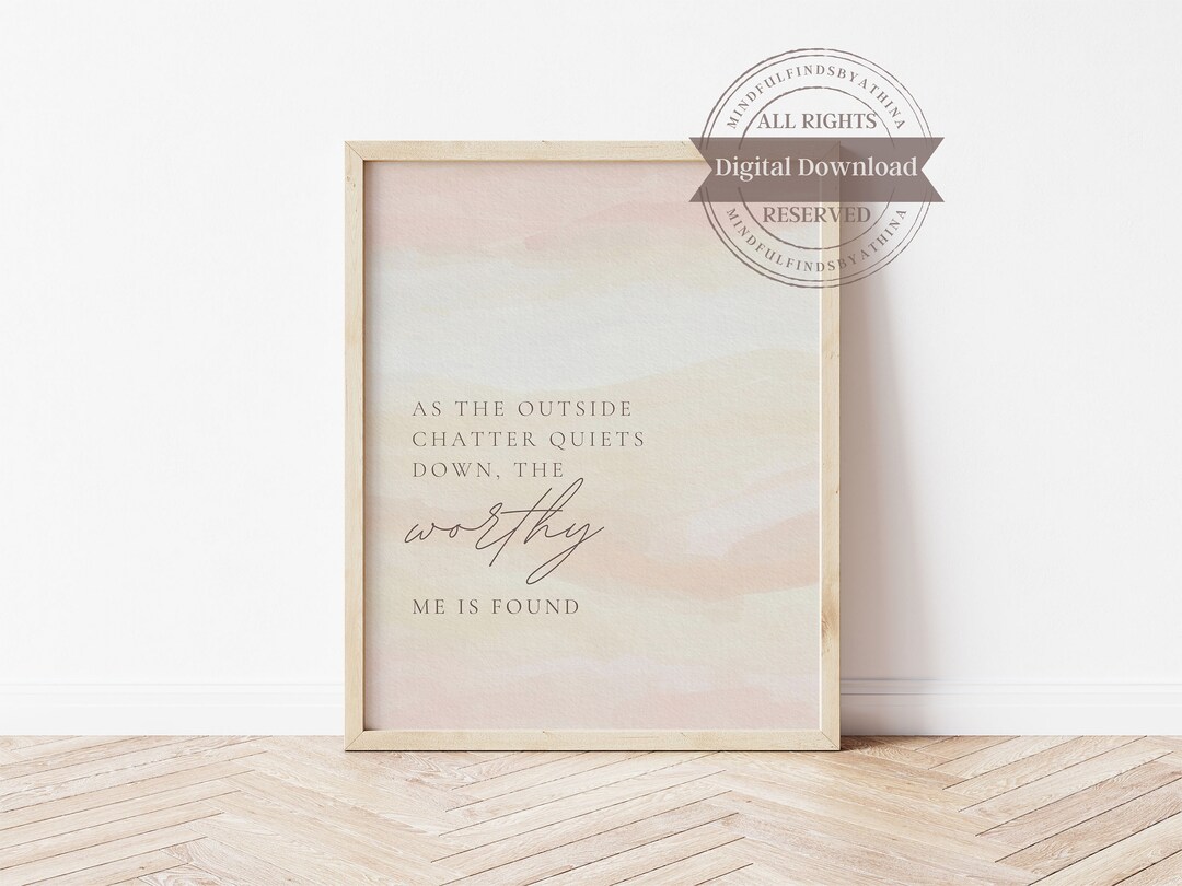 Self-love Poster | Printable Wall Art | Digital Download ...