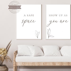 Therapy Office Wall Decor Printable Wall Art Inspirational Quote 2 ...