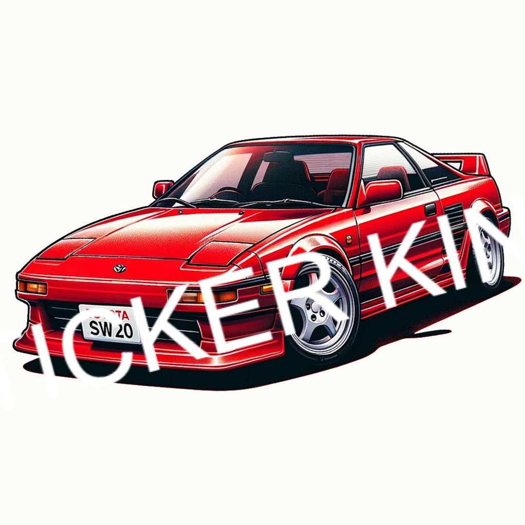 Digital JDM Legends Sticker Style PNG Images Nissan Mitsubishi Toyota ...