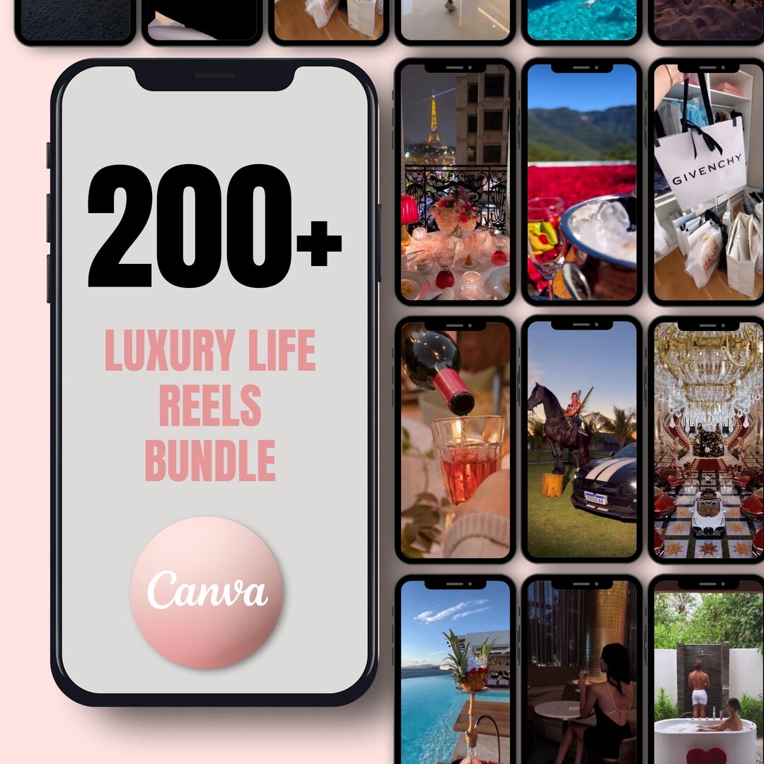 200+ Luxury Life Instagram Reels Bundle – Premium Content for ...