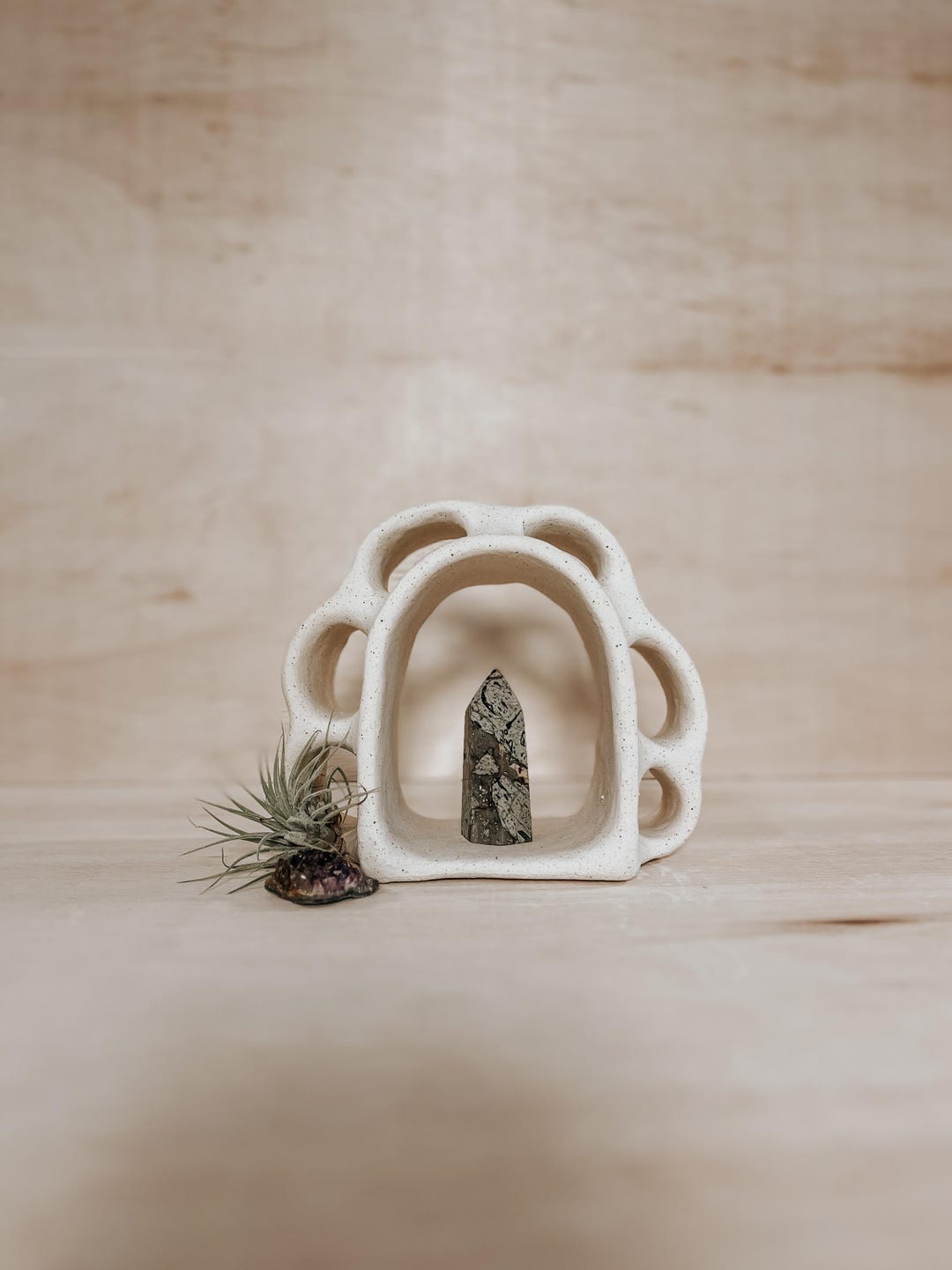 Ceramic Altar – Handmade Spiritual Decor for Ritual, Meditation, or ...
