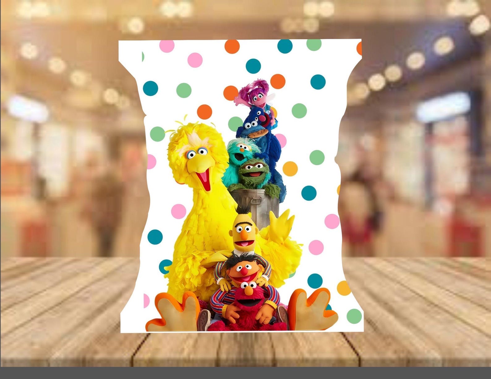 Sesame Street Chip Bag Digital Download – Elmo, Cookie Monster ...