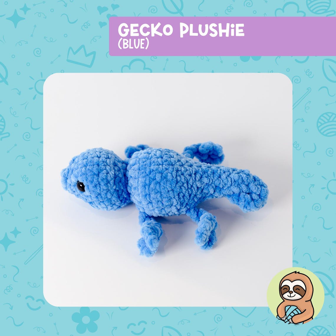 Plush Gecko | Crochet Amigurumi | Lizard | Handmade Stuffed Animal ...