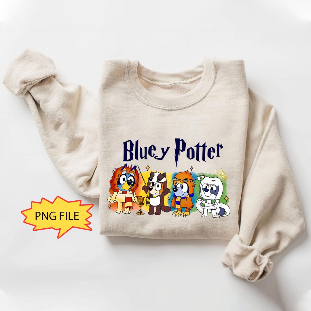 Bluey Potter Png, Bluey and Friends Png, Bluey Heeler Family Png, Bluey ...