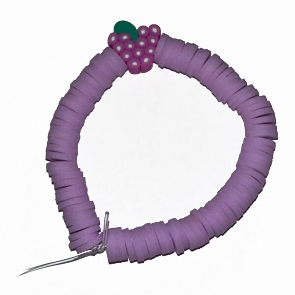 Fruit Clay Bead Bracelet - Etsy