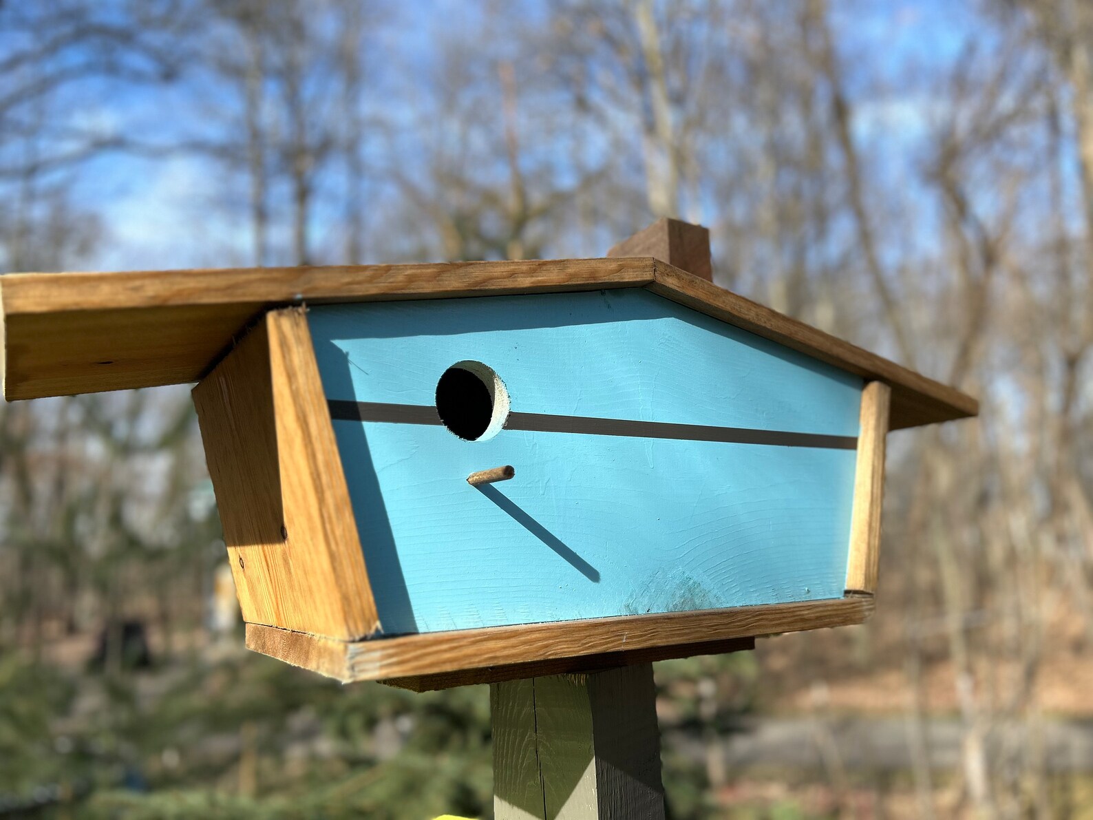 Custom Made Birdhouse, Modern Birdhouse, Art Deco Birdhouse - Etsy