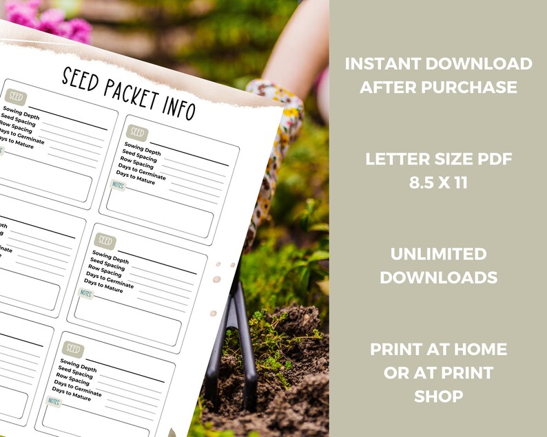 Garden Planner, Gardening Planner, Garden Tracker, Garden Journal, Gift ...