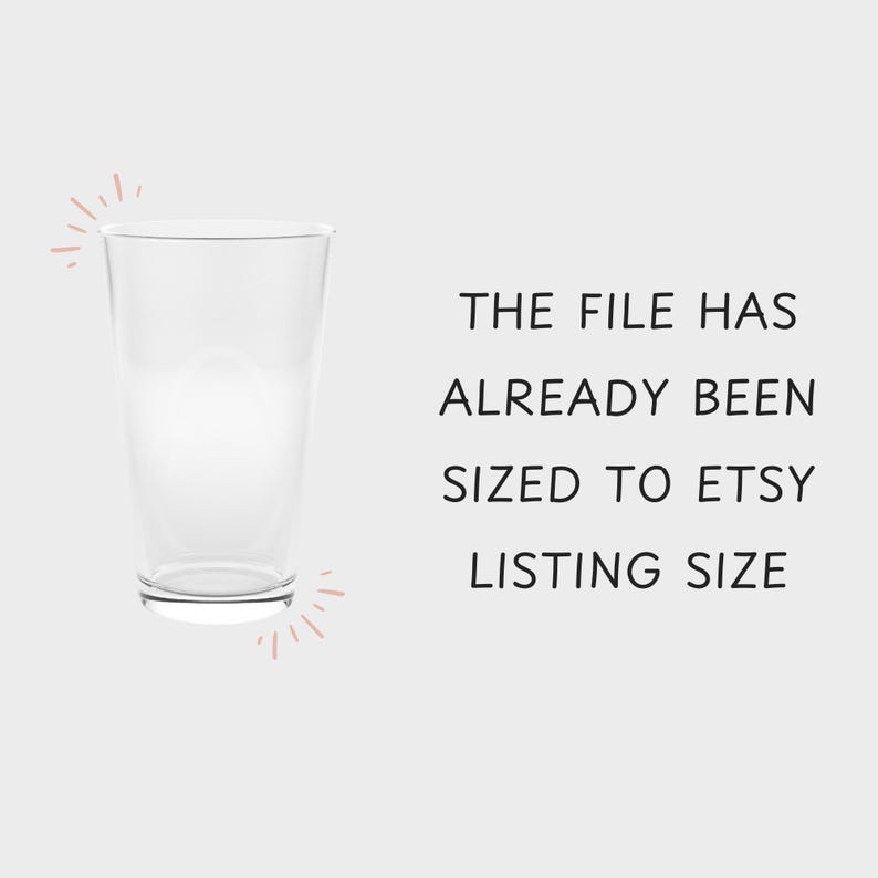 Pint Glass Size Chart, Beer Glass Mockup, Pint Glass Care Card ...