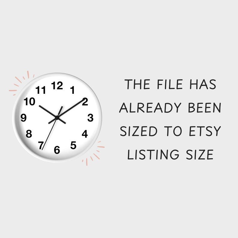 White Wall Clock Size Chart, Rounded Wall Clock Size Guide, Indoor Wall ...