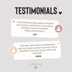 Car Coaster Size Chart, Round Coaster Care Card, Car Coaster Size Guide ...