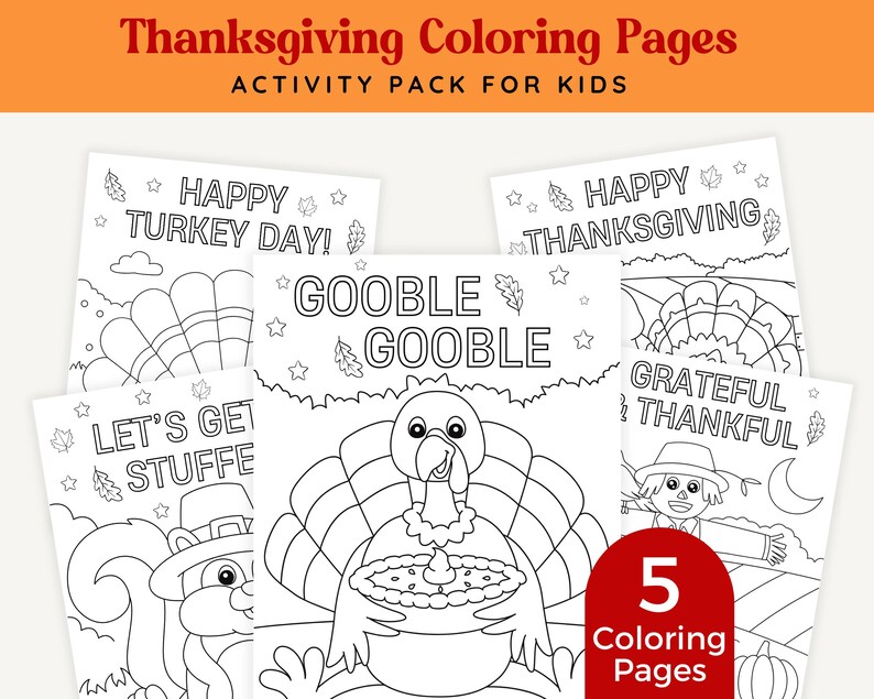 Thanksgiving Coloring Pages, DIY Coloring Thanksgiving, Fall Coloring ...
