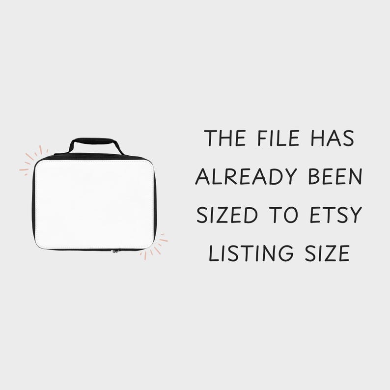 Lunch Bag Size Chart, Lunch Bag Care Card, Lunch Box Size Guide, Kids ...