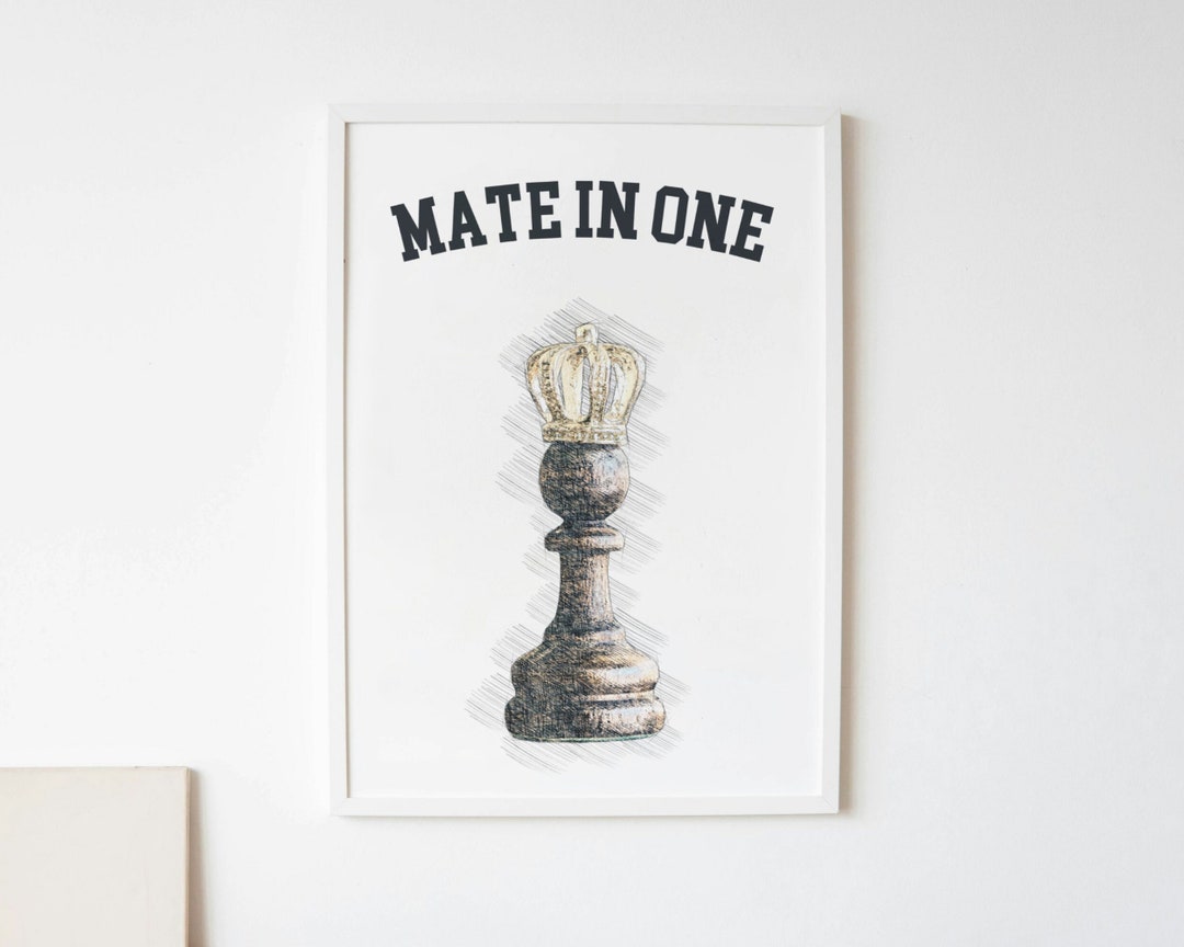 Chess Wall Art, Chess Printable Poster, Chess Decor, Gift for Chess ...