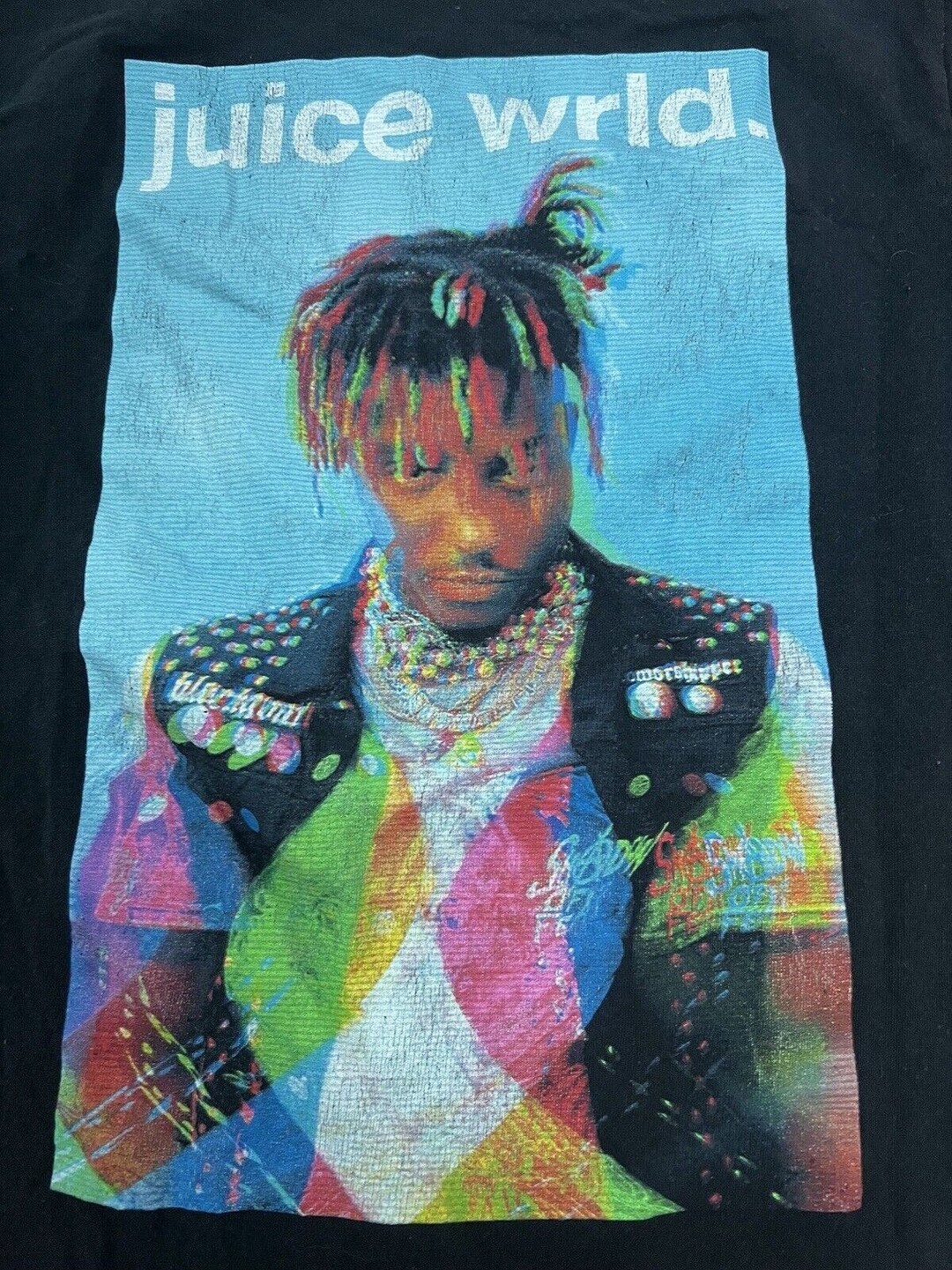 A1 Juice World Rapper T Shirt Adult S Black Rap Tee Cotton Mens - Etsy