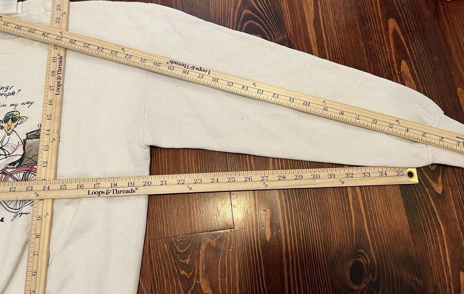 Vintage Maxine J Wagner Womens Sweatshirt Sz L - Etsy