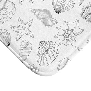 Bath Mat, Beach, Ocean, Shell, Shells, Sea, Water, Star, Fish, House ...