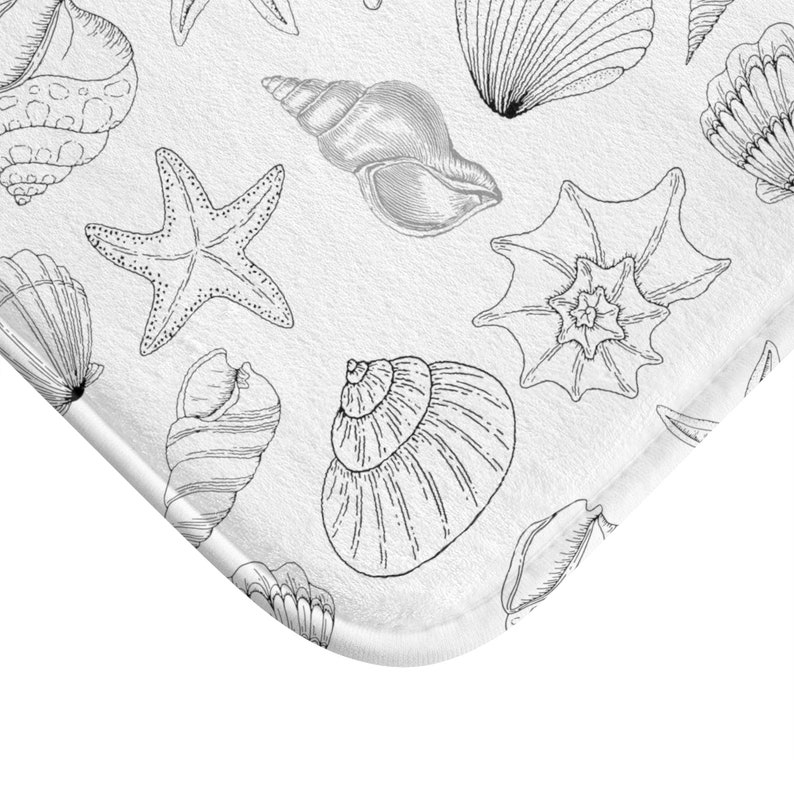 Bath Mat, Beach, Ocean, Shell, Shells, Sea, Water, Star, Fish, House ...