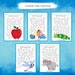 Alphabet Printable Worksheets Workbook Preschool Kindergarten Pre-k ...