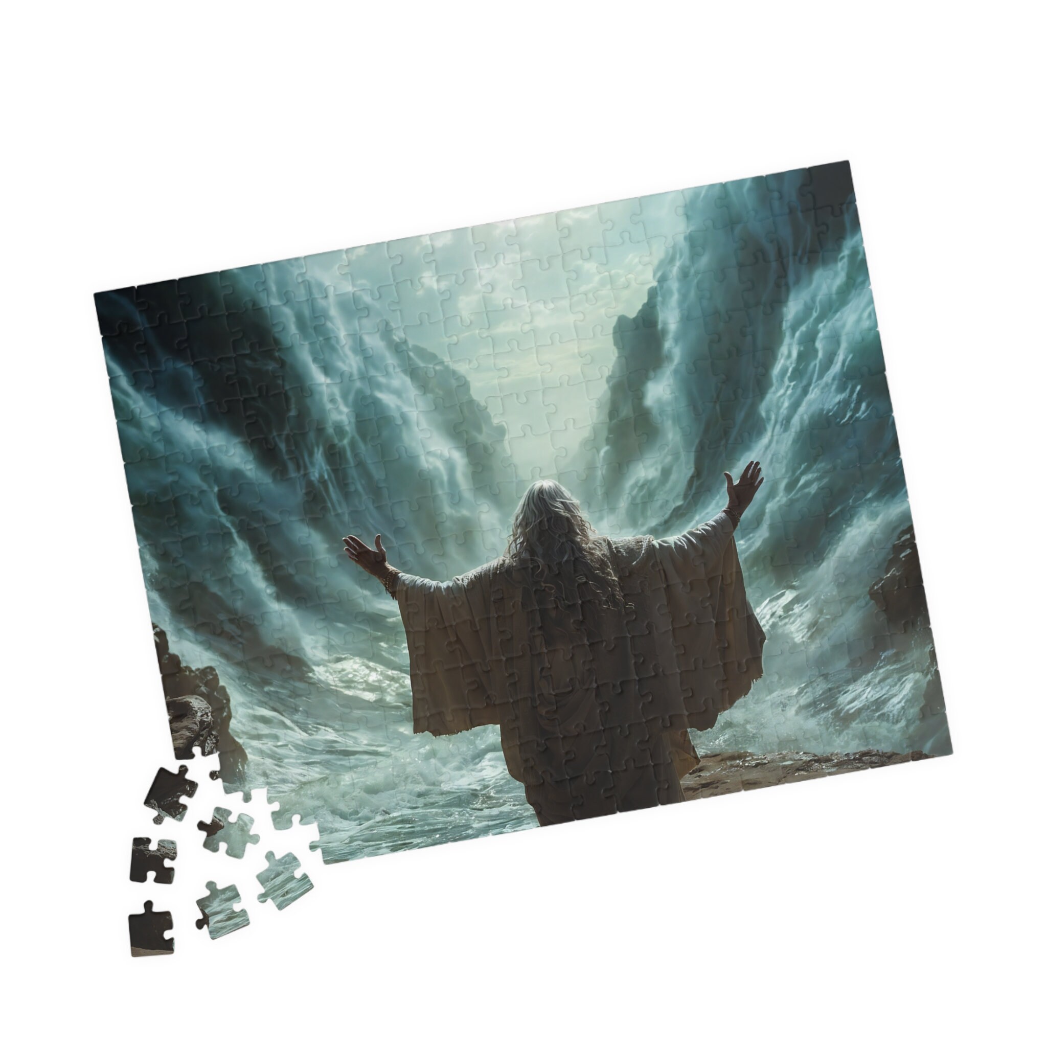 Moses Parting the Sea, the Great Exodus 110, 252, 520, 1014-piece ...