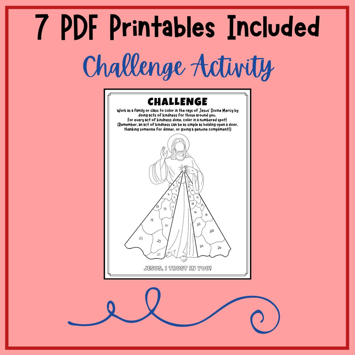 Divine Mercy Sunday St. Faustina Kowalska Kids Printable Activities ...