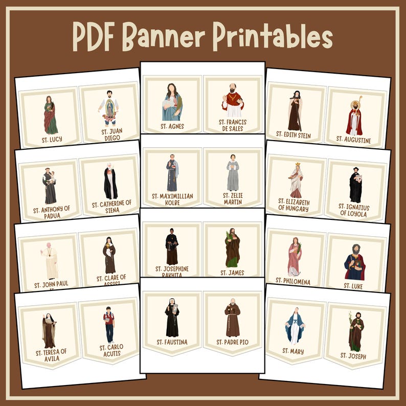 All Saints Day Kids Printable Activities Banner Decor Coloring Pages ...