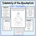 Assumption of Mary Kids Printable August Feast Day Activities and Coloring Pages for Catholic ...