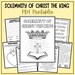 Christ the King Feast Day Solemnity Printable Activities, Coloring ...