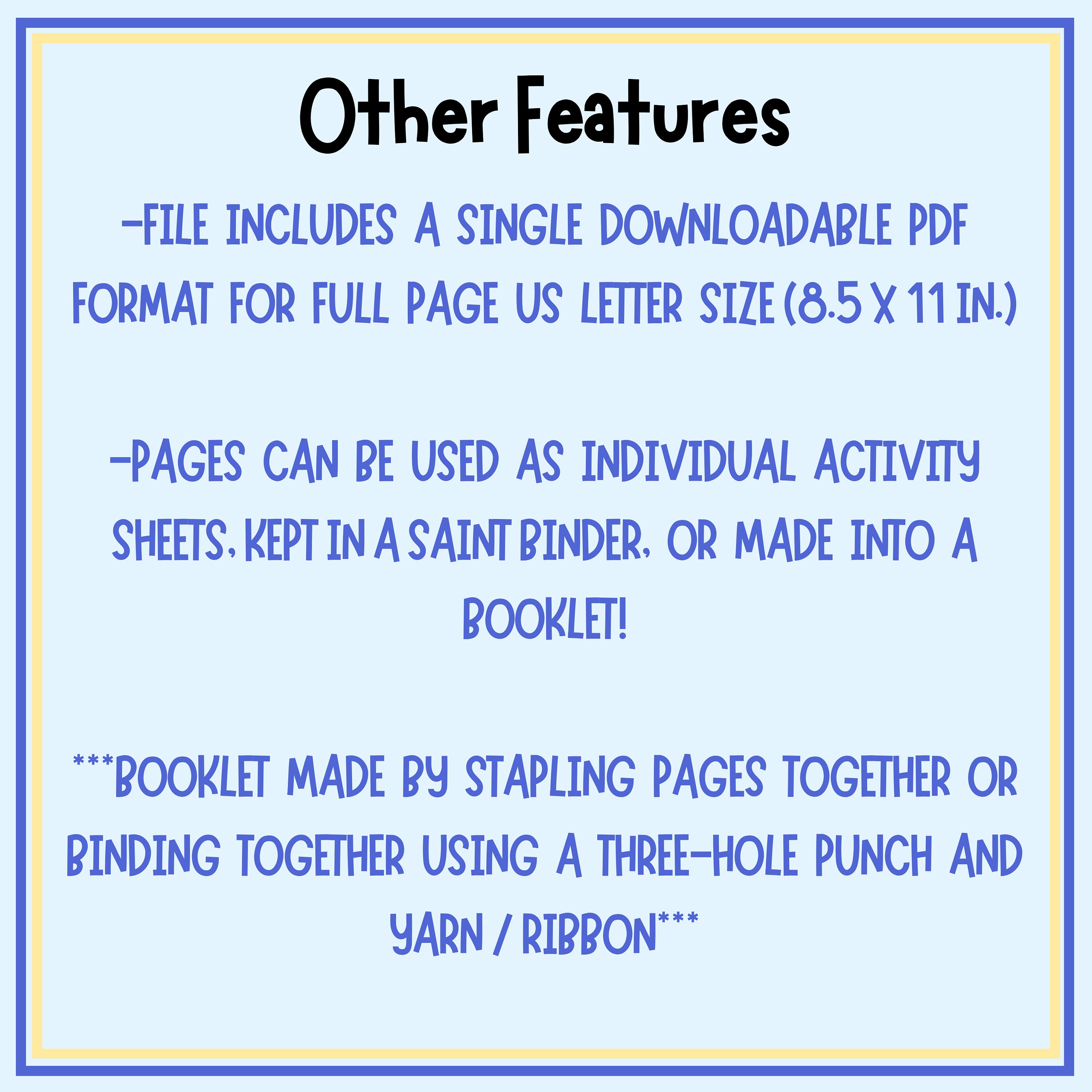 Assumption of Mary Kids Printable August Feast Day Activities and ...