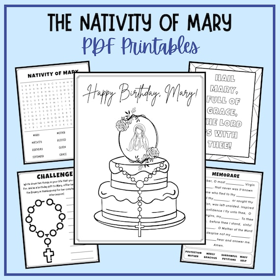 Nativity Of Mary Activities