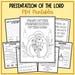Feast of the Presentation of the Lord Jesus Kids Printable Coloring ...
